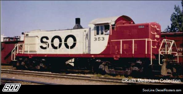 Soo Line Alco RS-1 No. 353